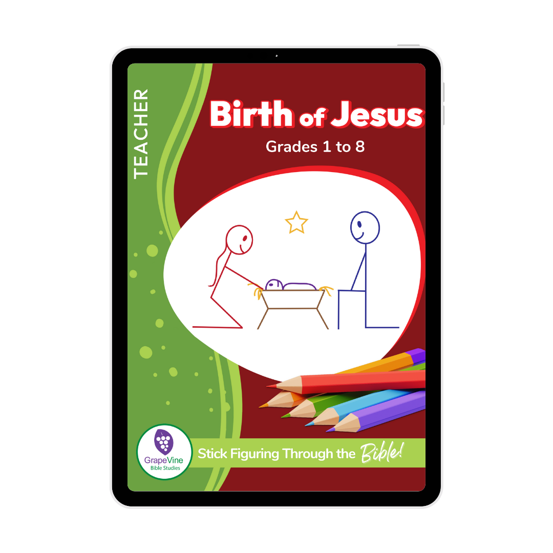 Birth of Jesus eBook - Teacher – Grapevine Studies