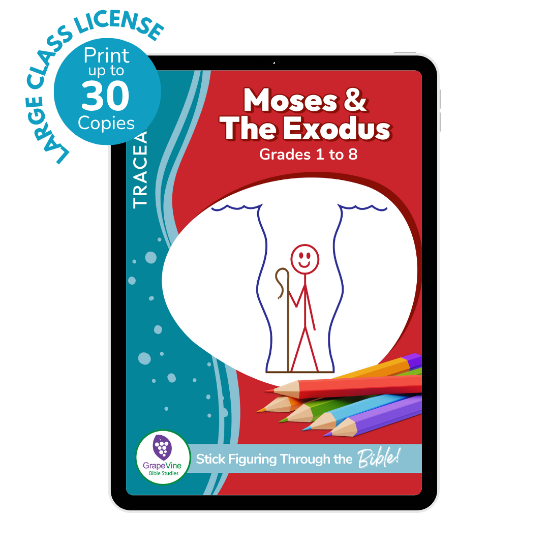 Moses & the Exodus Trace Student eBook - Large-Class – Grapevine Studies