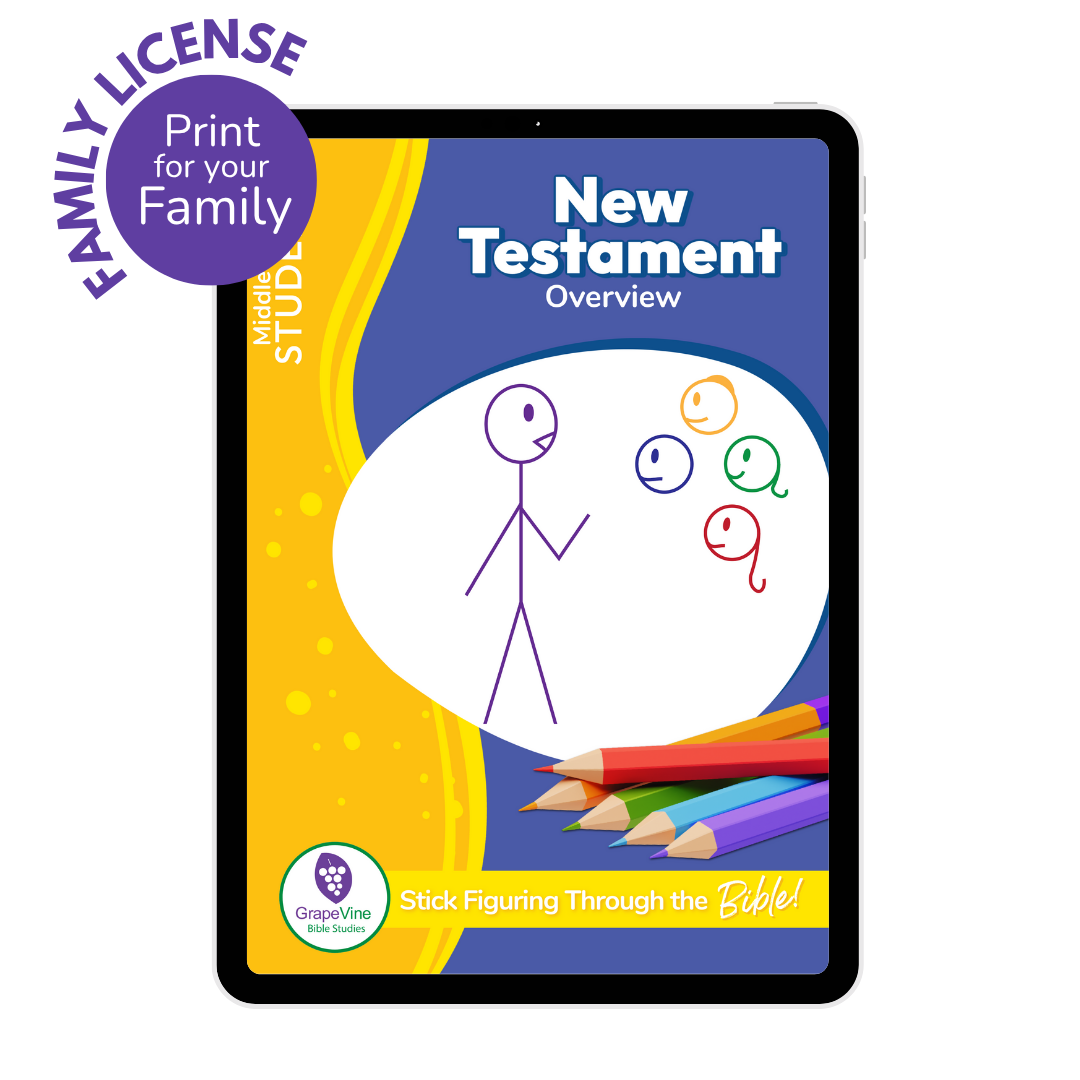 New Testament Middle School Student eBook - Family License – Grapevine ...