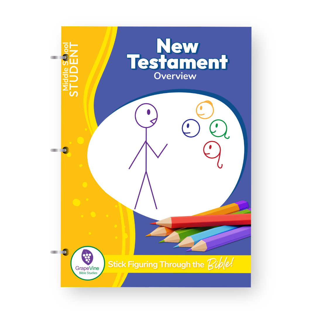 New Testament Middle School Student Print Book – Grapevine Studies