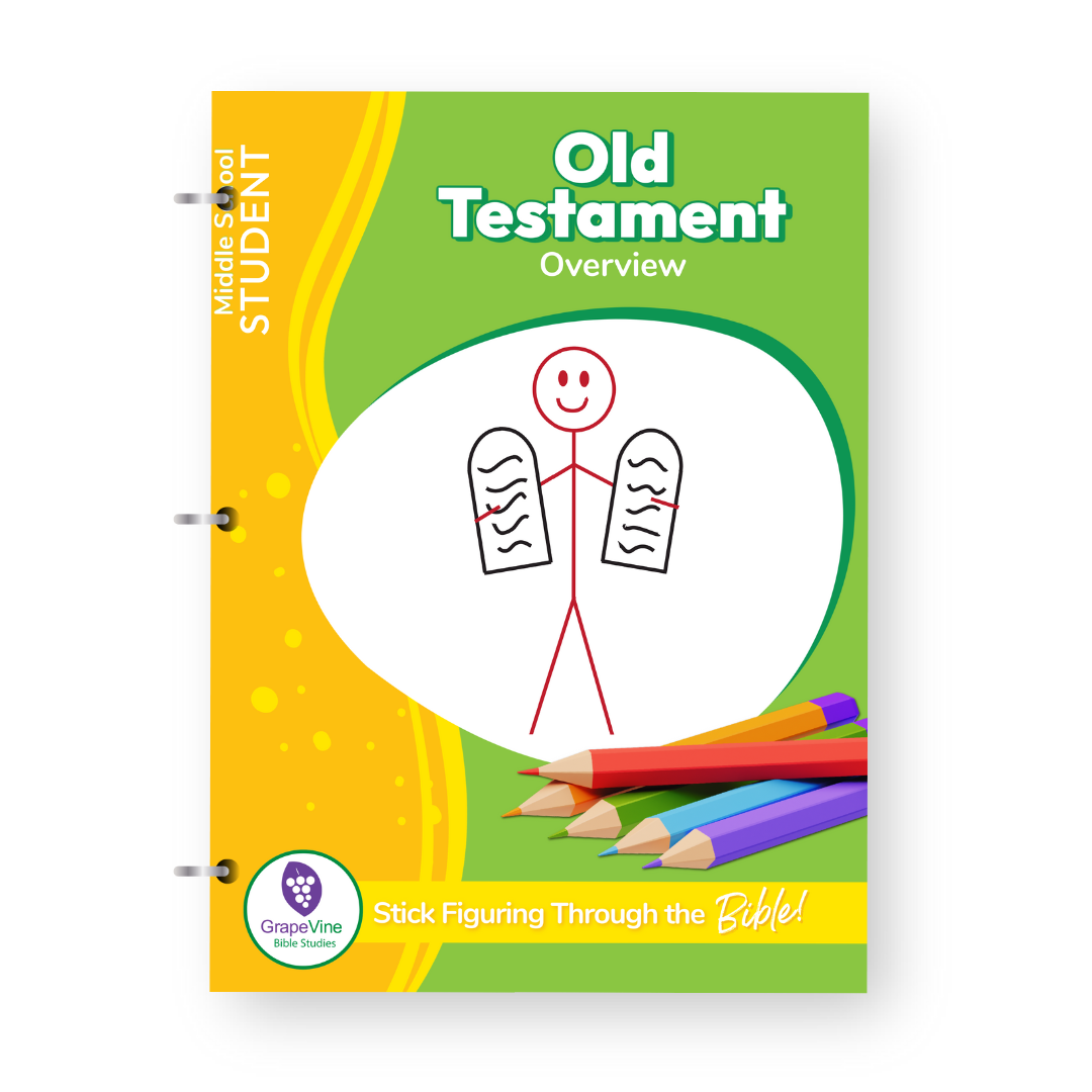 Old Testament Middle School Student Print Book – Grapevine Studies