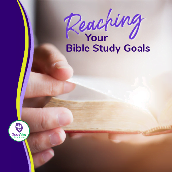5 Steps for Reaching Your Bible Study Goals – Grapevine Studies