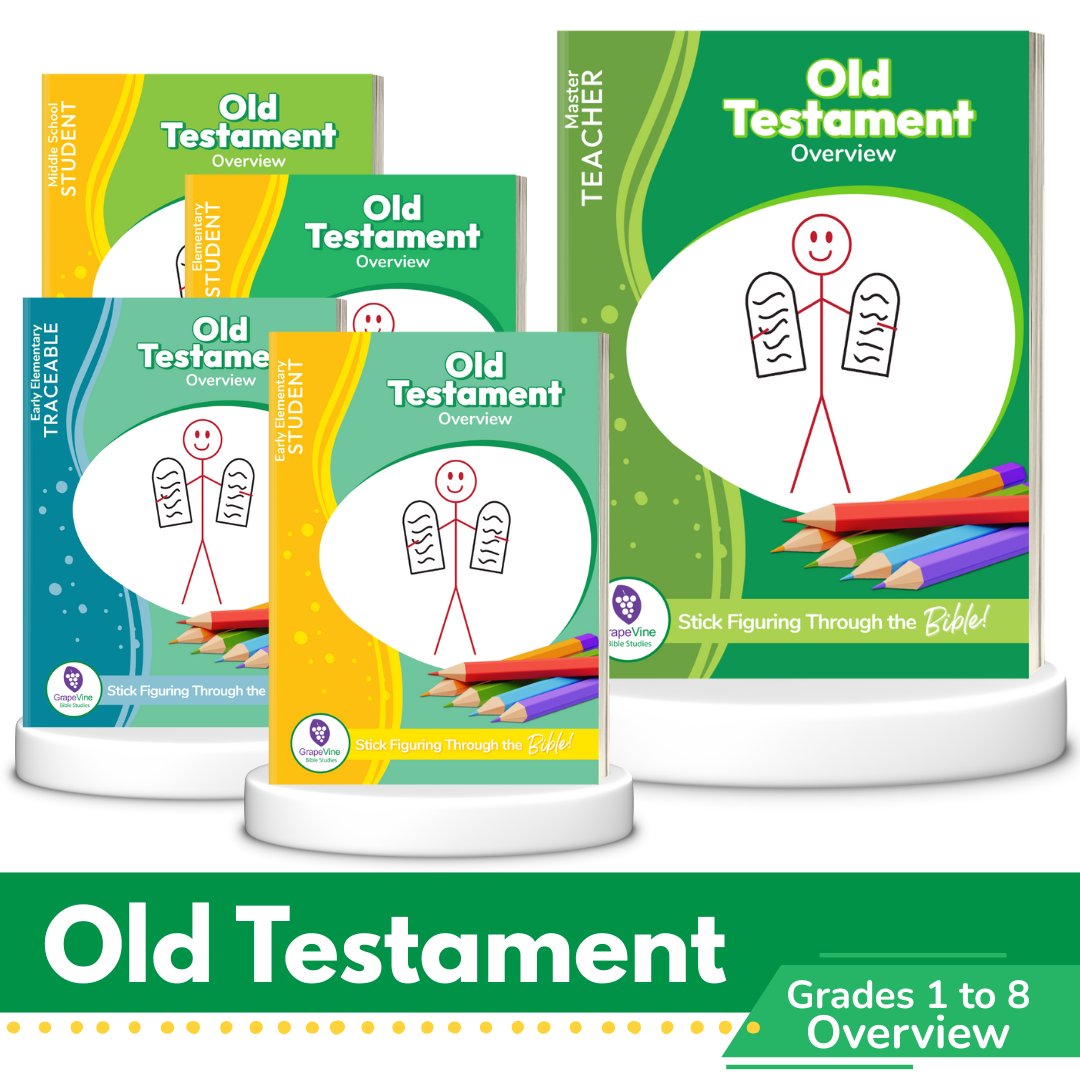 Old Testament Overviews - Grades 1 to 8 – Grapevine Studies