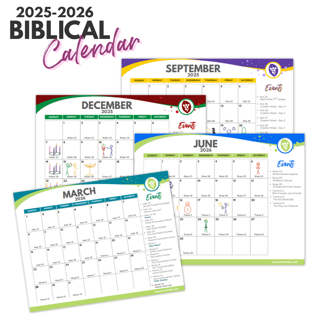 Biblical Calendars - Digital – Grapevine Studies