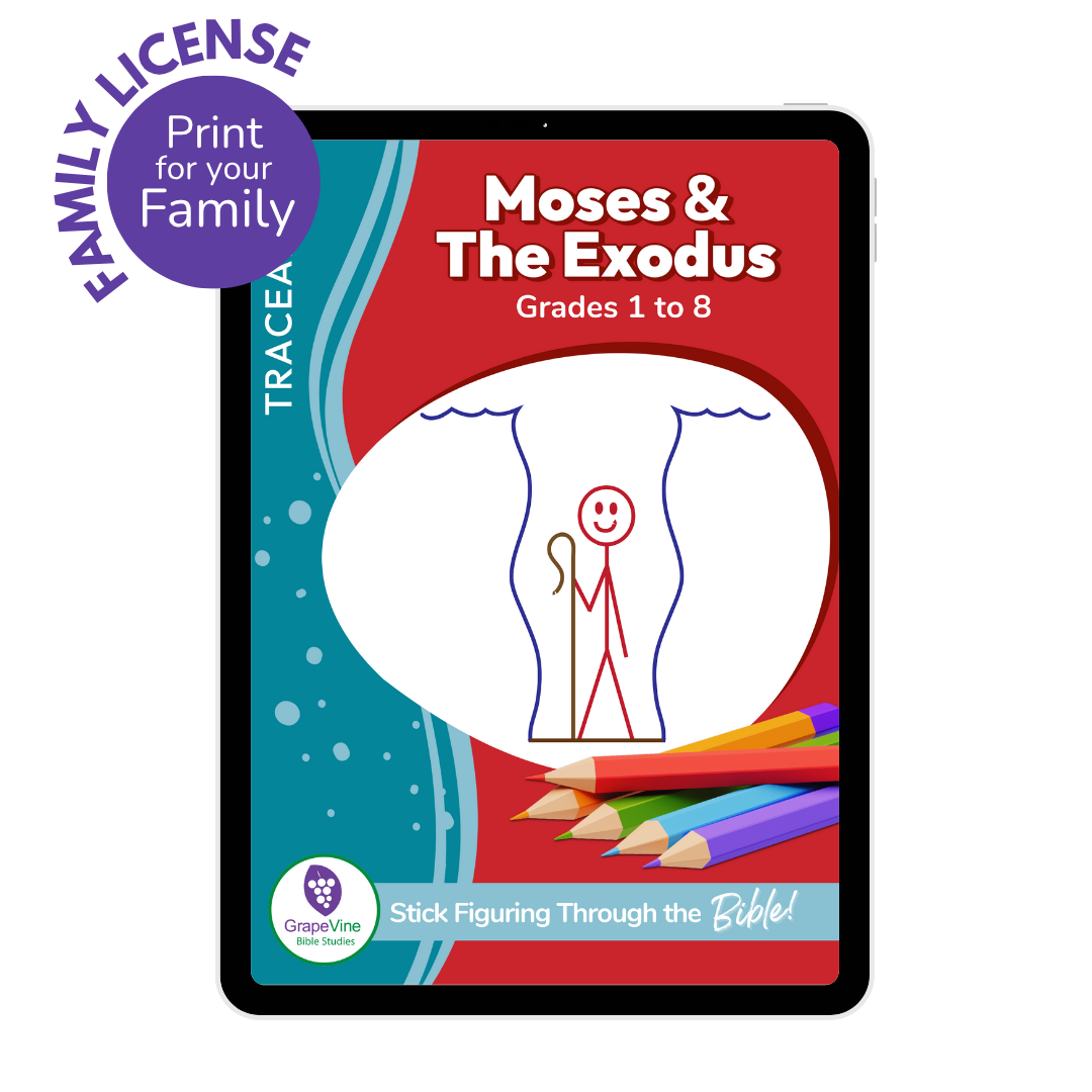 Moses & the Exodus Trace Student eBook - Family – Grapevine Studies